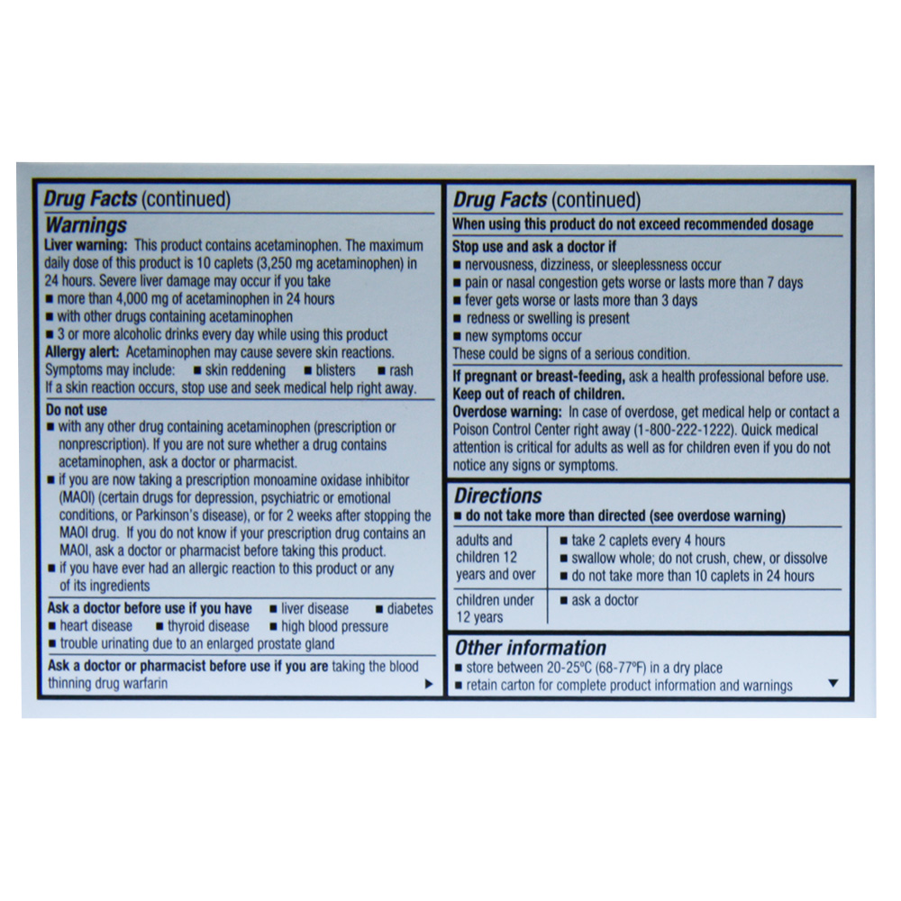 GoodSense® Sinus + Headache Cool Taste Pain Relief, 24/ea