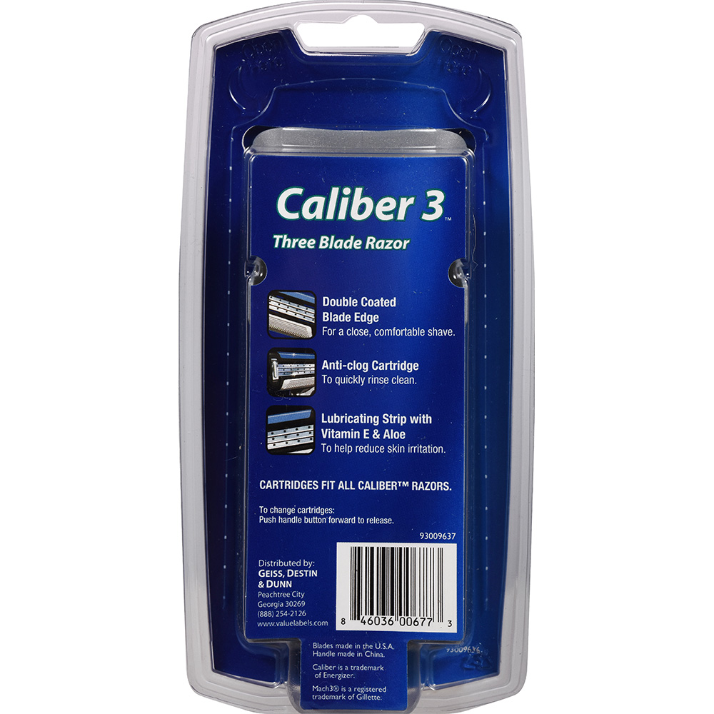 GoodSense® Caliber-3™ Three Blade Razor, 1 set ea